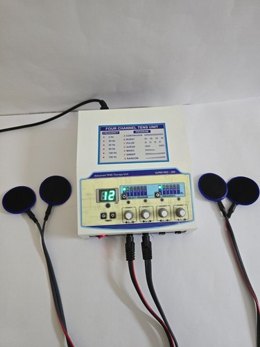 Prof Home use 4 Channel Electrotherapy Unit Physical Ultrasound Therapy ...