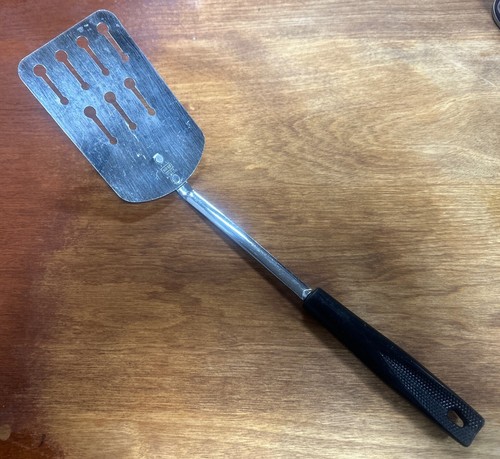 Vintage EKCO Long Handle Keyhole Spatula Turner 13" USA Flipper Metal ...