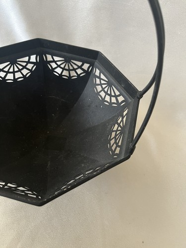 Wilton Armetale/Mikasa Basket Cast Metal Alloy Vintage 12”T 9”W ...