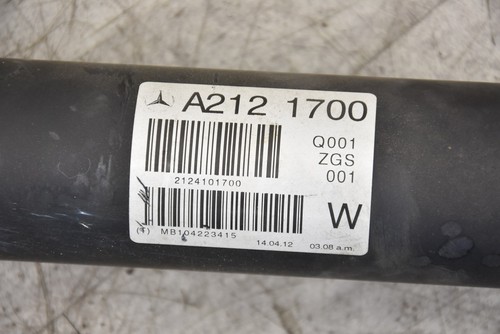 Mercedes E 220 CDI Soda W212 Manual Transmission Propshaft Shaft ...