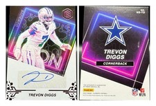 2022 Panini Elements - Neon Signs Autographs Trevon Diggs #NS-27 Pink ...