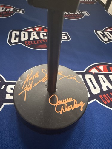 Keith Hernandez, Gary Cohen & Ron Darling Autographed 15” Vintage Mic ...