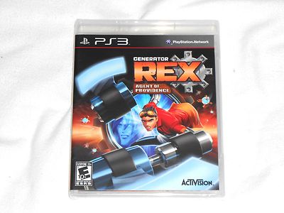 NEW Generator Rex Agent of Providence Playstation 3 Game PS3 SEALED ...