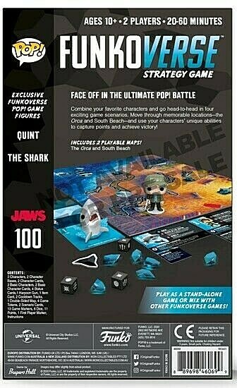 POP! FUNKOVERSE "JAWS" 100 Strategy Game (2020, Funko Games) w ...