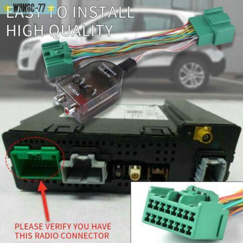 For 2014-2020 Chevy GMC Car Radio Adapter Add An Amp Amplifier ...