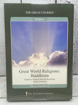 The Great Courses Great World Religions: Buddhism 6 Disc Set CDs And ...