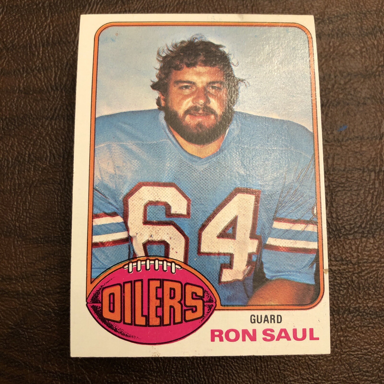 1976 TOPPS RON SAUL #208 HOUSTON OILERS FOOTBALL CARD | eBay