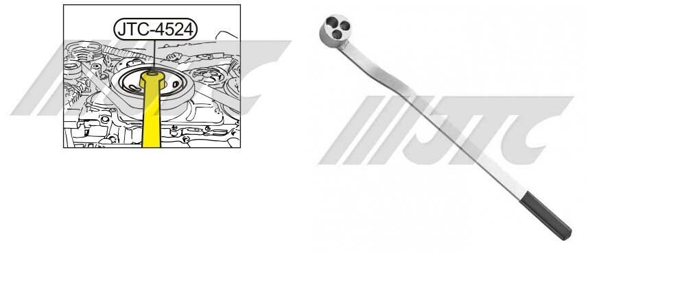 CRANKSHAFT Pulley Holding Tool(Ford) 303-1310 by JTC 4524 303-1310 | eBay