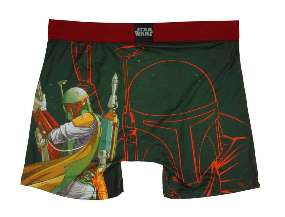 CRAZY BOXER Star Wars Boba Fett Boxer Briefs Men's sz L Large | eBay