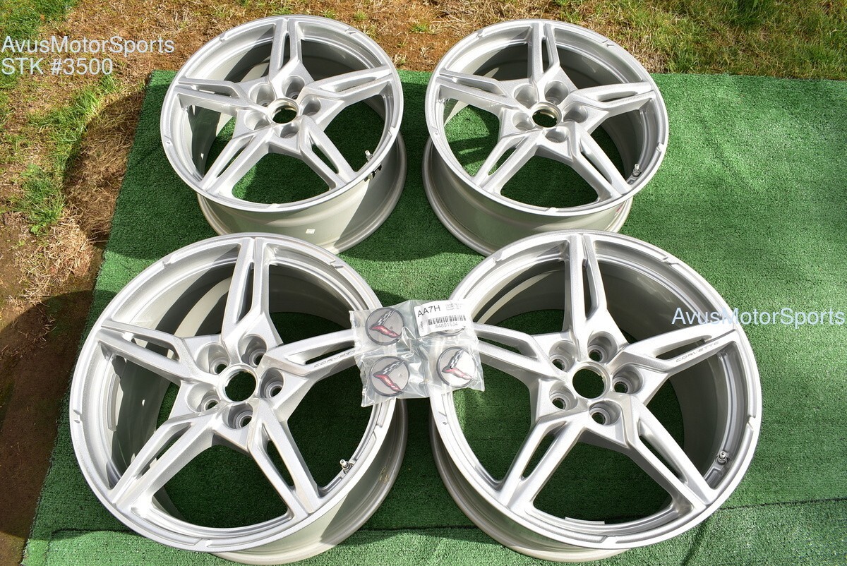 CHEVROLET Corvette C8 StingRay Factory OEM staggered Wheels 19" & 20 ...