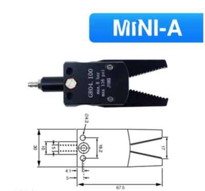NEW 1PC Mini-A Pneumatic manipulator mini clamp | eBay