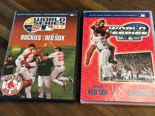 Boston Red Sox World Series DVD’s 2004 & 2007 Lot Of Two | eBay