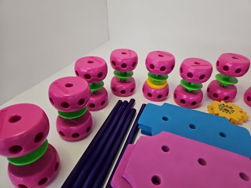 2008 Superstructs Pinklets Fairy Garden Set Model 0801 Incomplete 899251000125| eBay