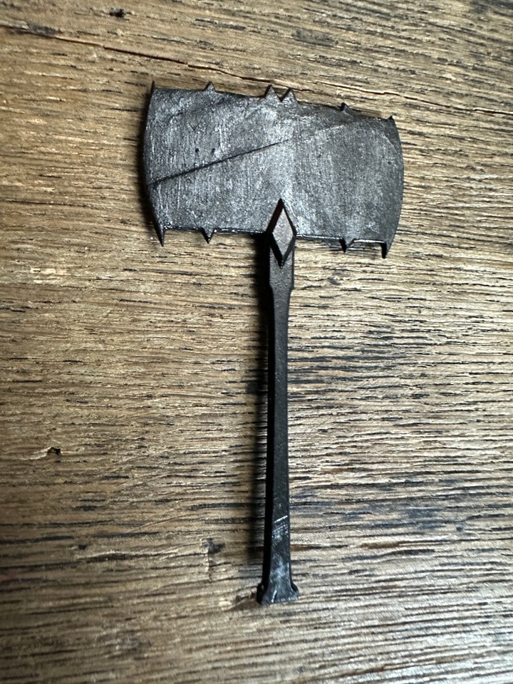 Absolute Batman 3D printed ax axe 6" 7" Painted McFarlane 1:10 1:12 | eBay