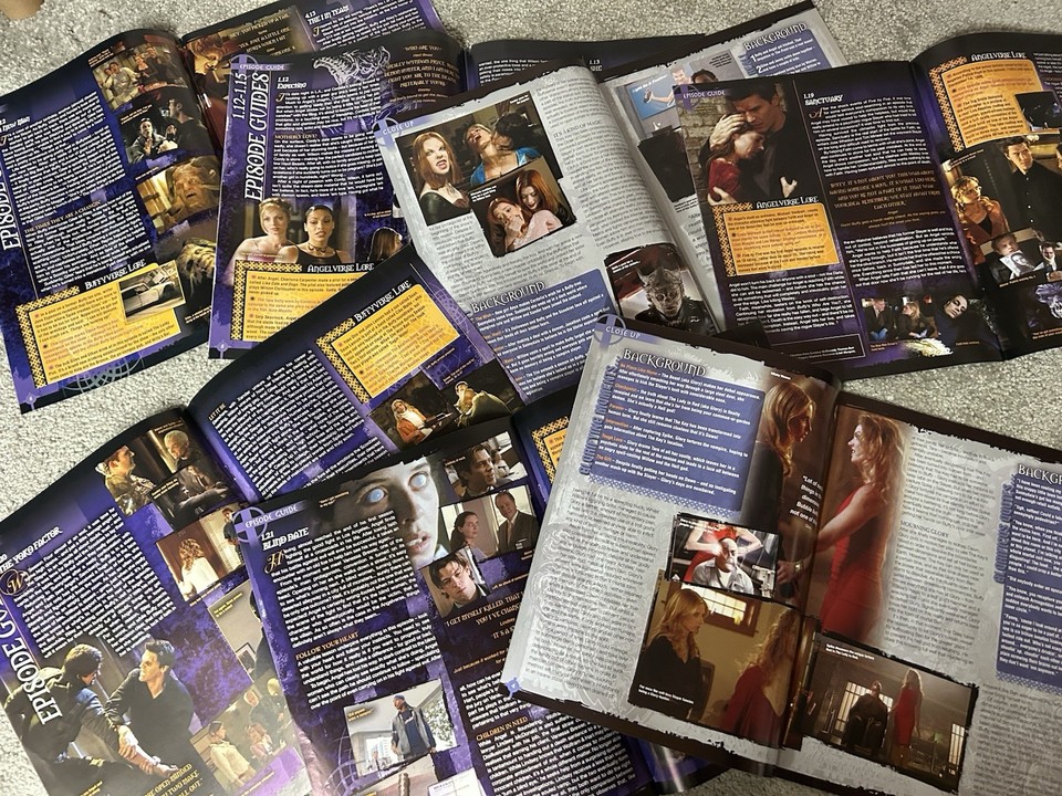 Buffy The Vampire Slayer/Angel DVD Magazine # 22-28 Bundle (No DVDs ...