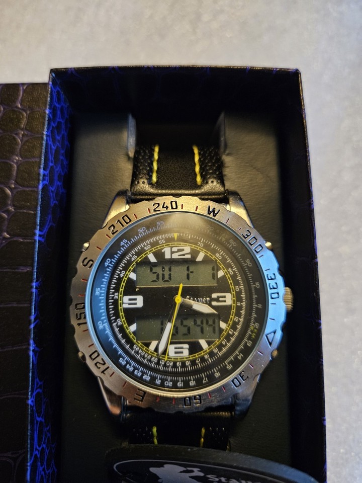 stauer swiss tactical watch/new batterys/ new in box | eBay