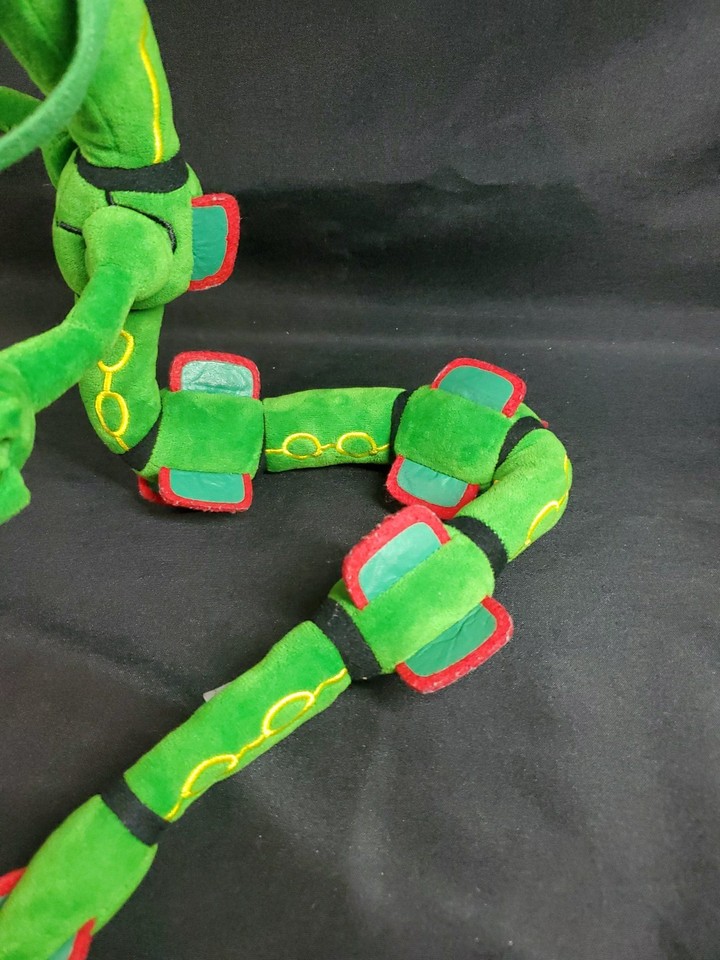Pokemon Center Original Rayquaza Sitting Cuties Plush Imported Japanese ...