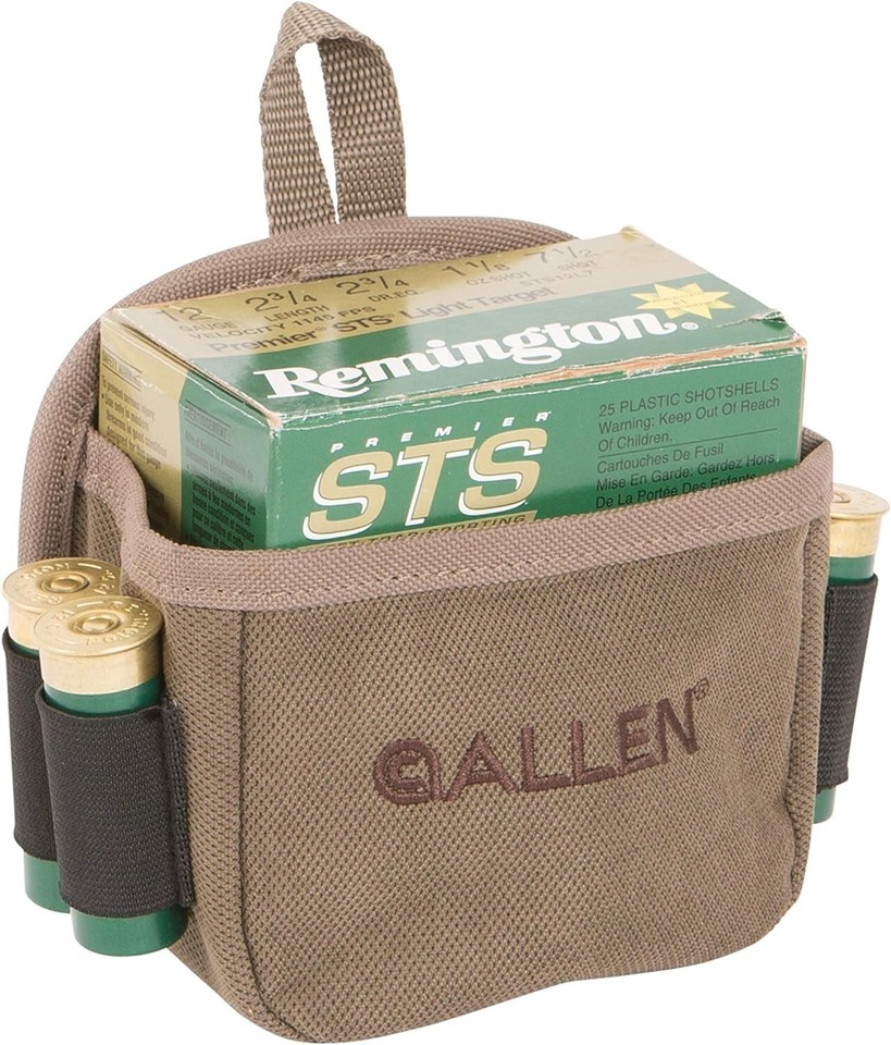 Allen Company Shotgun Shell Pouch, Sporting Shotgun Shell Bag - Clay ...