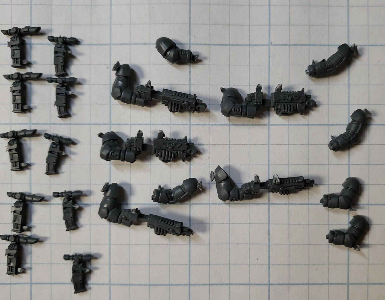 Warhammer 40k Space Marine Armory Bits Primaris Intercessor Bolt Rifle ...