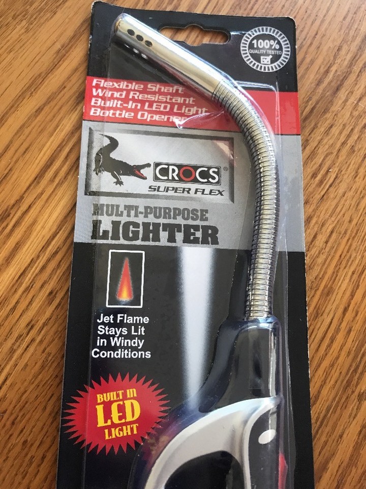Crocs Premium Super Flex Multi Purpose Lighter Built In LED LIGHT SHIPS ...