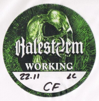 HALESTORM 22.11.2023. ZAGREB CROATIA - WORKING - BACKSTAGE PASS | eBay
