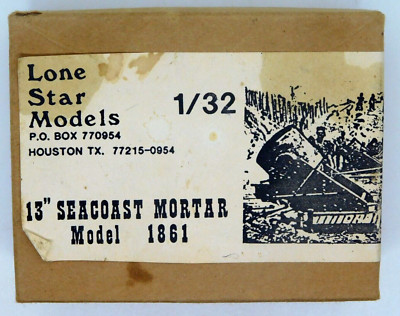 Lone Star Models 1:32 13 Inch ACW Seacoast Mortar 1861 Resin Metal ...
