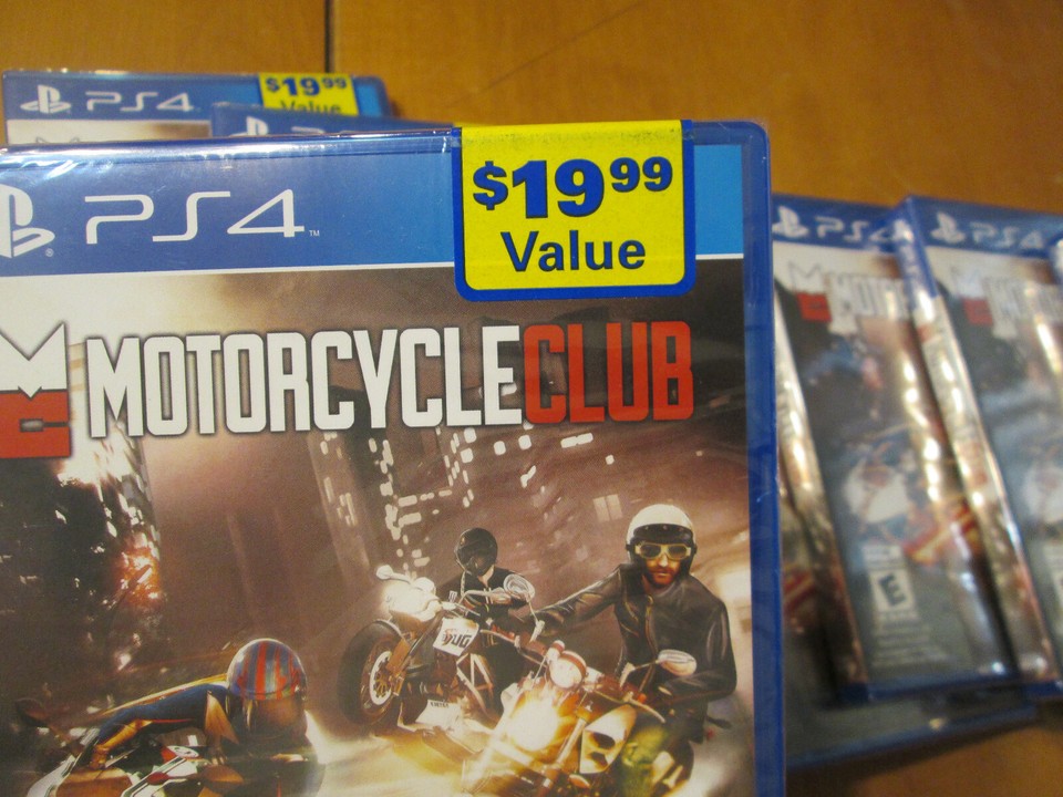 Motorcycle Club PS4 PLAYSTATION 4 SONY BRAND NEW FACTORY SEALED ...