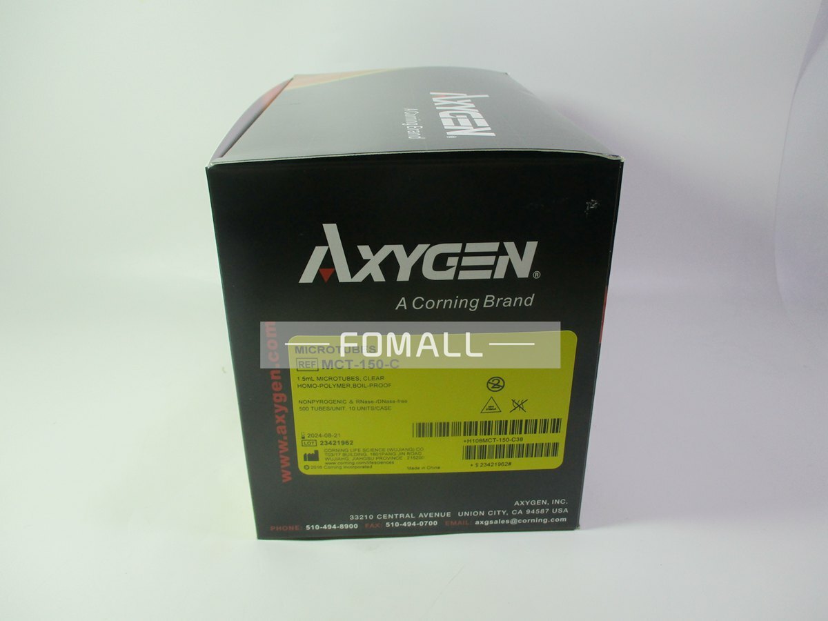 Axygen Mct-150-c Microtubes 1.5ml Clear 500 Tubes for sale online | eBay