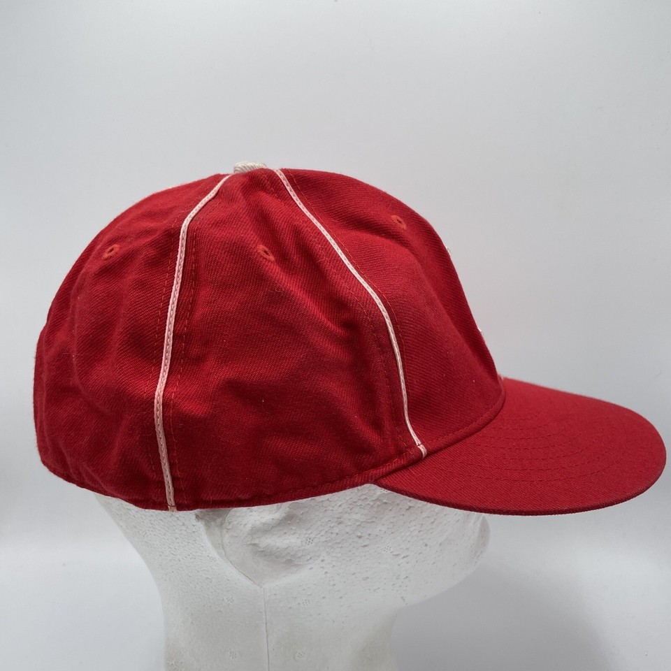 LA Dodgers Hat Twins Enterprise Fitted 7 5/8 Red Cooperstown Collection ...