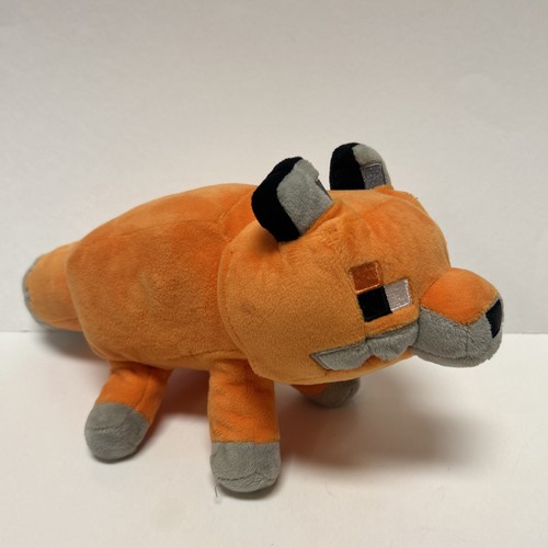 Minecraft Fox Soft Plush Stuffed Toy Animal Mojang Jinx 13” Mattel | eBay