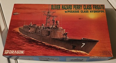 Dragon Oliver Hazard Perry Frigate Ship Model Kit 1/700 | eBay
