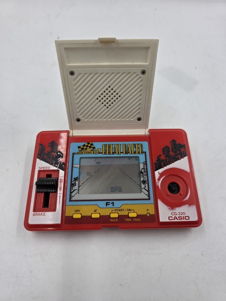 Vintage Casio Car Racing Game CG-320 Great Racer Working Rare | eBay