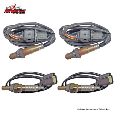 Set of 4 Oxygen O2 Sensor for 2011-2014 Ford F150 Pickup V6 3.5L ...