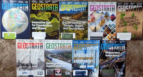 GEOSTRATA Magazine - Nine (9) Issues from 2019-2022 | eBay