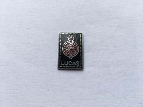 C1930s VINTAGE LUCAS MOTOR LIGHTING Co PROMOTIONAL ENAMEL BADGE | eBay UK