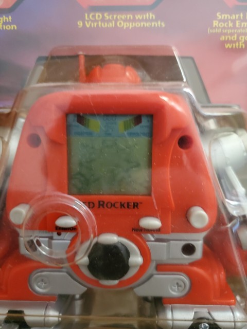 2000 Mattel Electronic Rock EM Sock EM Robots Red Rocker for sale ...
