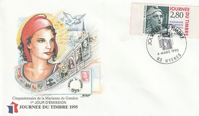 France 1995 FDC Day Du Stamp yt | eBay