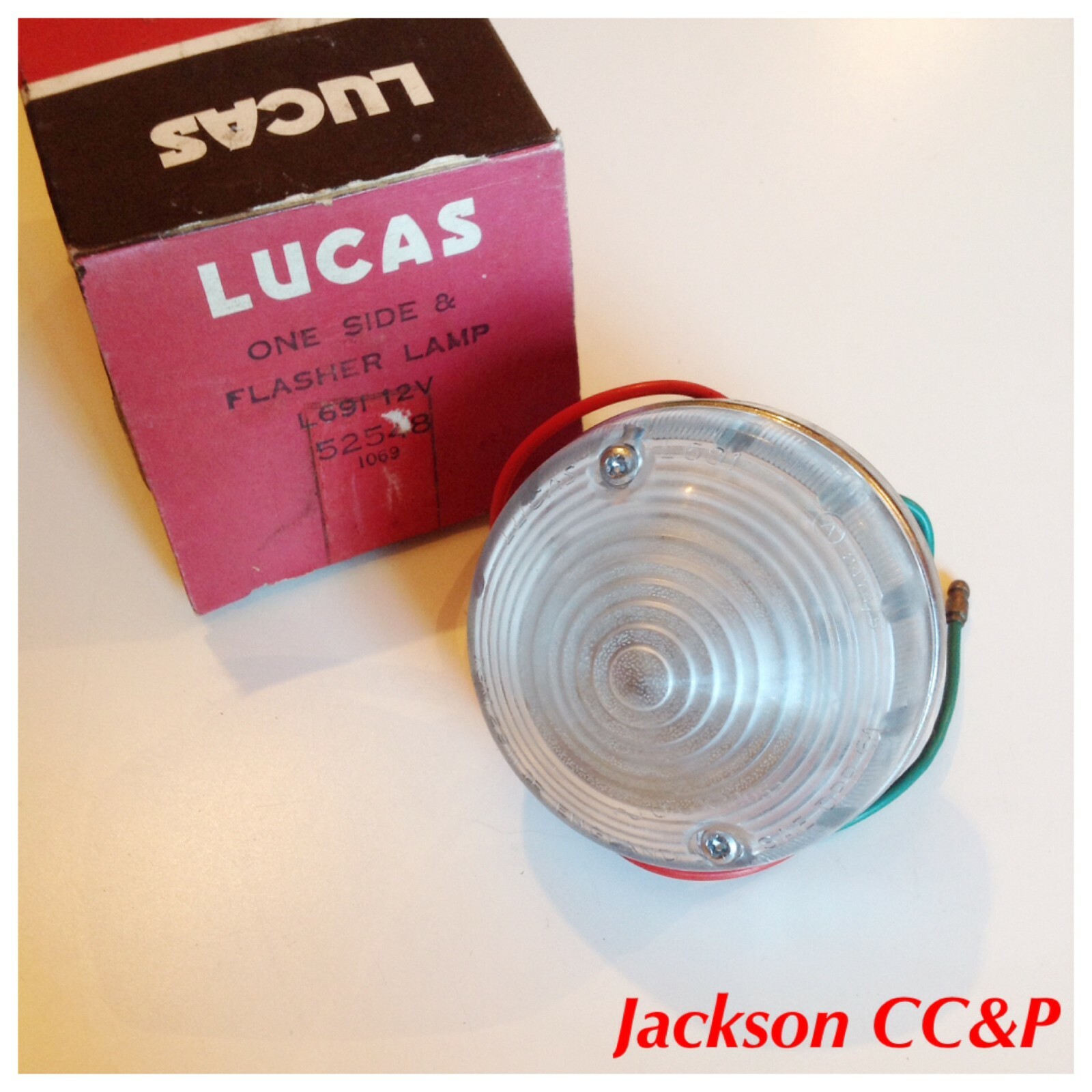 NOS Orginal Lucas Indicator Light Flasher Lamp AUSTIN HEALEY 3000 52548 ...