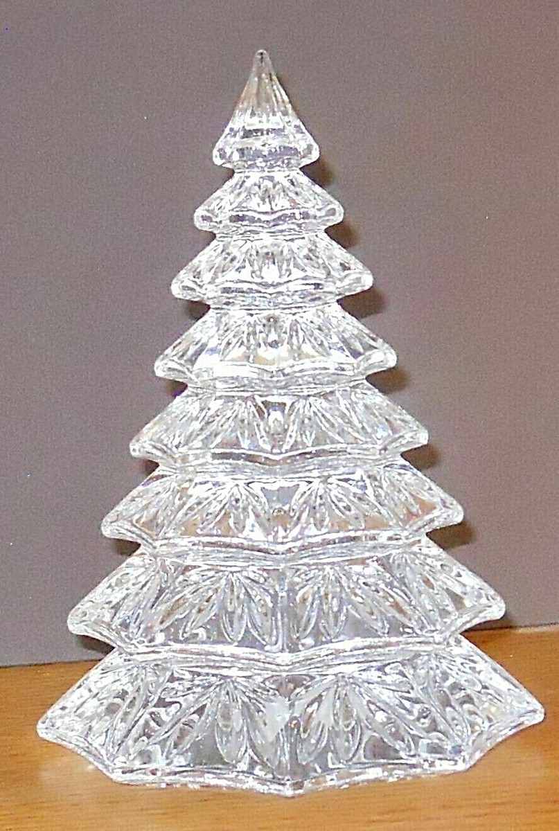 Waterford Christmas Tree Waterford Crystal CHRISTMAS TREE SCULPTURE