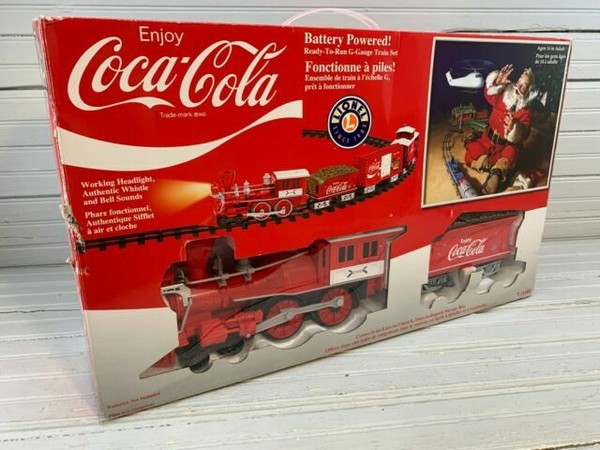 Lionel Trains Coca-Cola Holiday G-Gauge Train Set for sale online | eBay