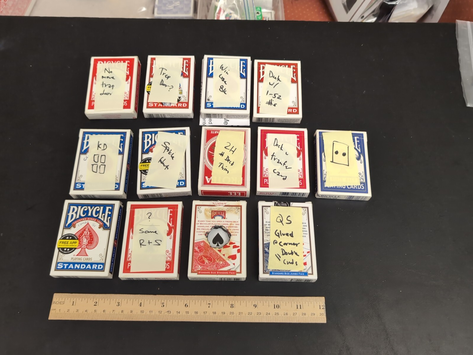 13 DECKS - Magic Card Trick Lot Unusual Mix Of Gimmicked Decks | eBay