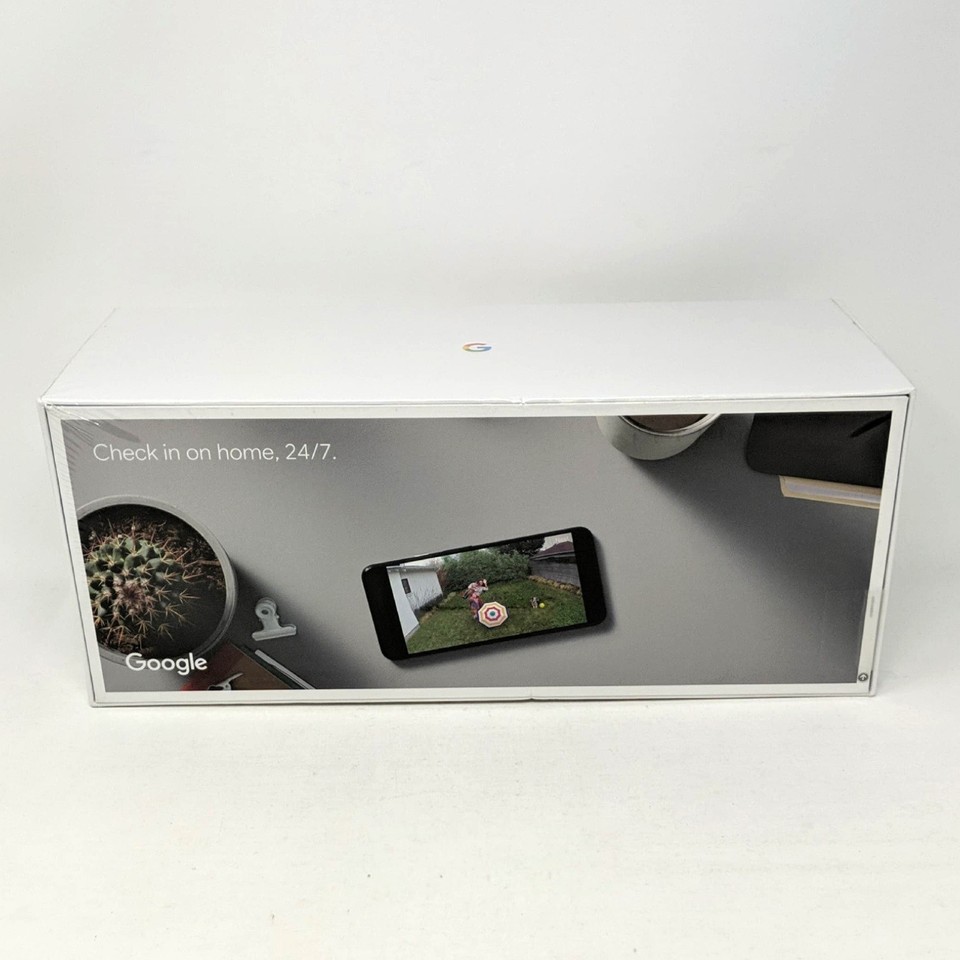 Google Nest Camera GA02077-US Indoor And Outdoor Battery 3 Pack - White ...