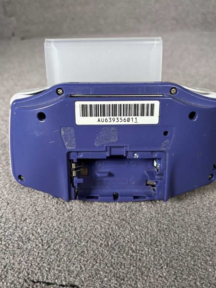 Nintendo Gameboy Advance Handheld Console System Purple Tested Please ...