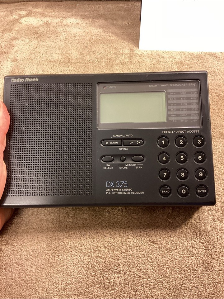 Radio Shack DX-375 AM FM SW Stereo Receiver Cat # 20-212A Shortwave ...