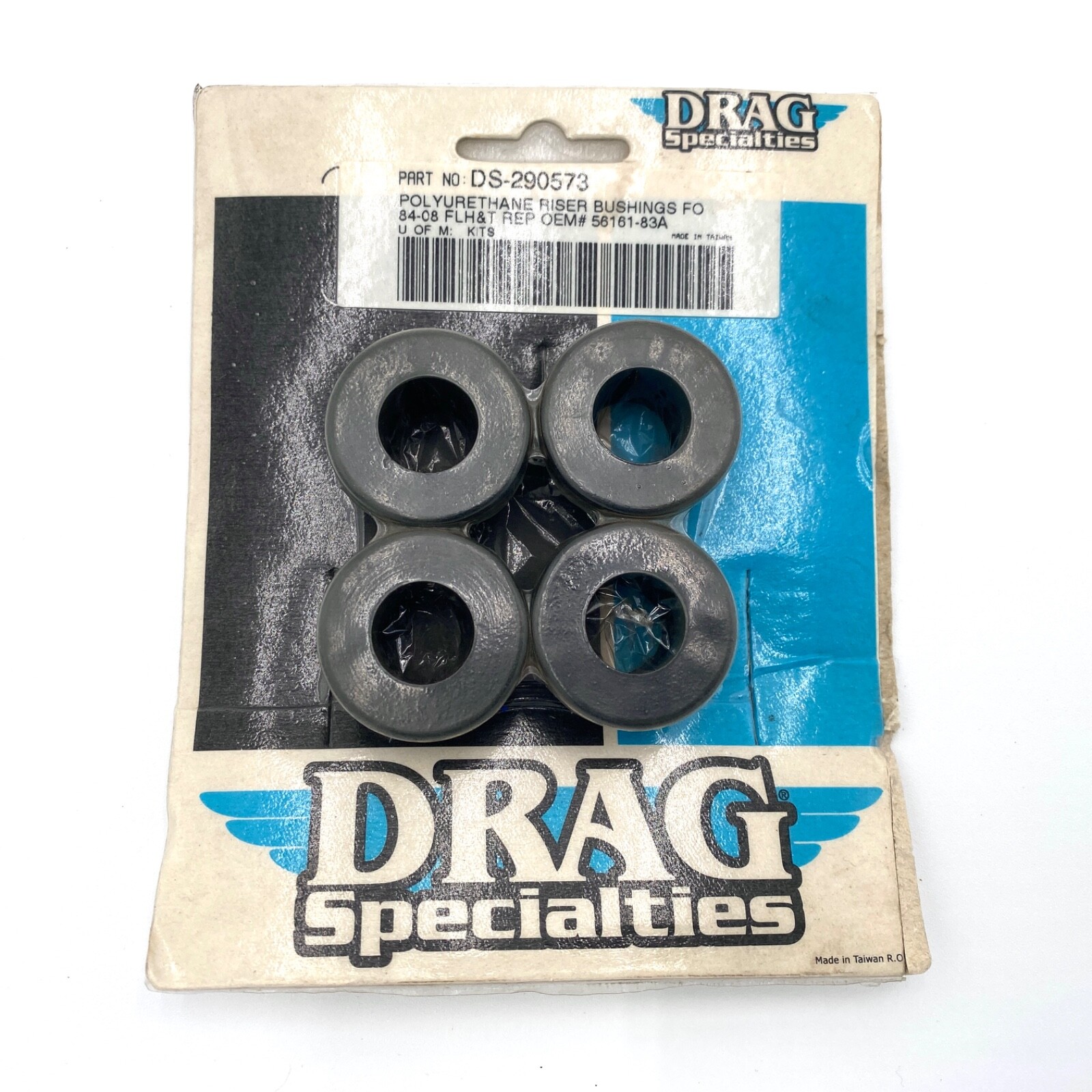 Drag Specialties Polyurethane Riser Bushings 4 Pk 88-23 Harley Touring ...