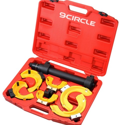 MacPherson Strut Compressor with Replaceable Jaws and Protection Cover ...