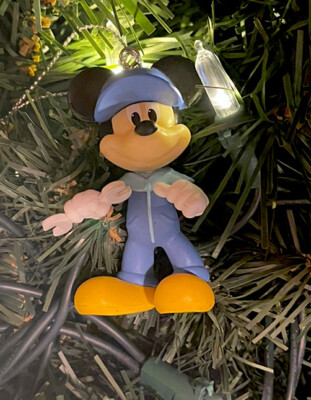 2025 Disney Mickey Mouse Mechanic Worker w Wrench Tools Christmas Tree ...