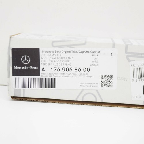 NEW MERCEDES-BENZ A-CLASS W176 THIRD BRAKE LIGHT A1769068600 176-906-86 ...