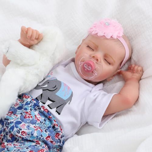 Lifelike Reborn Baby Dolls 17 - Inch Baby Soft Body Realistic 17 inch ...