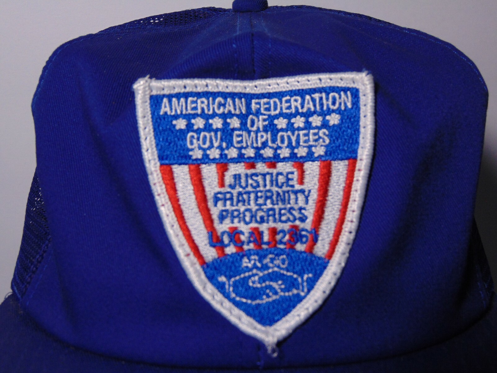 Vintage AMERICAN FEDERATION GOV. EMPLOYEES PATCH TRUC… - Gem